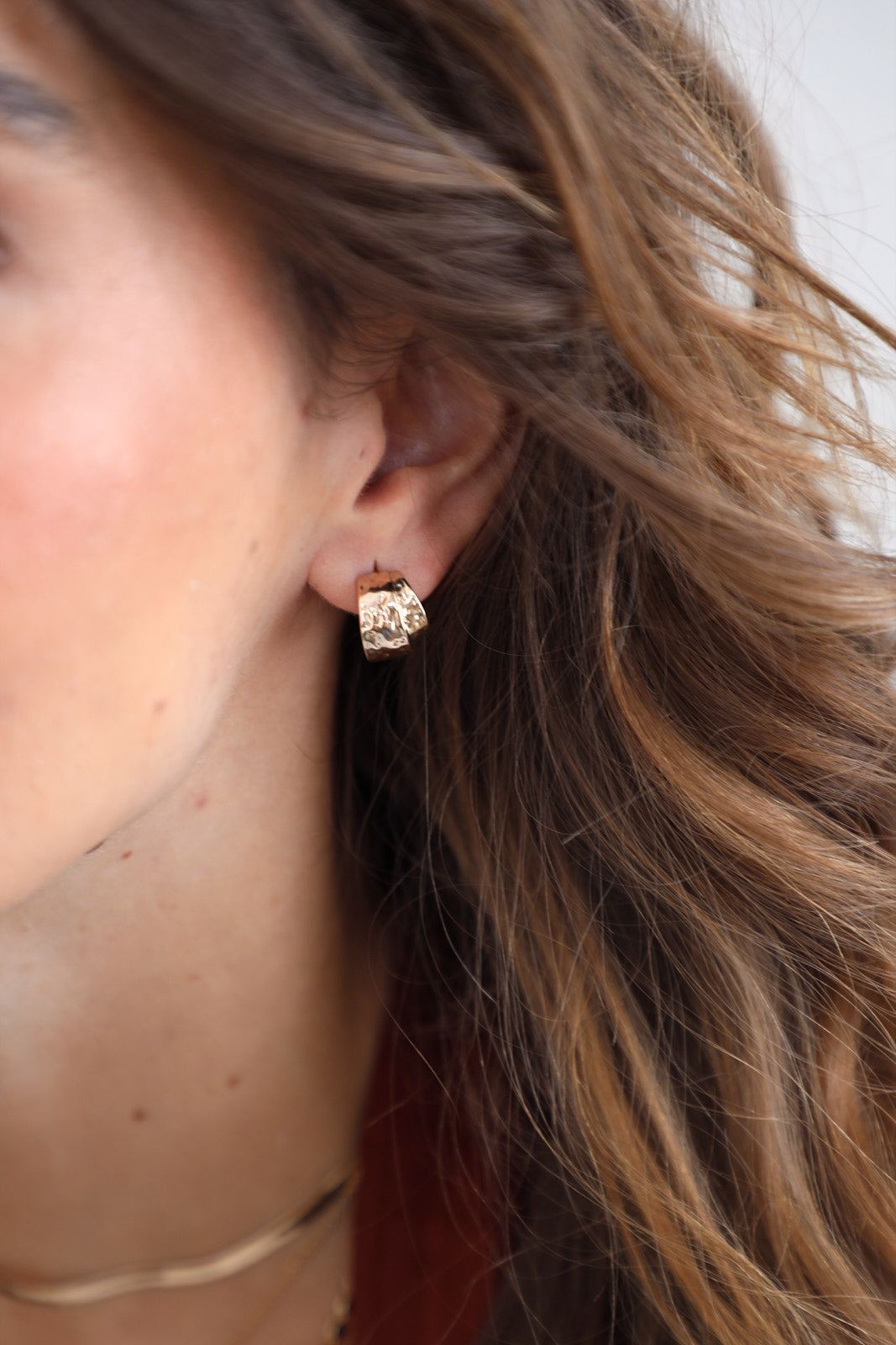 Boucles d'oreilles Numa - Bijoux dorés à l'or fin 18 carats